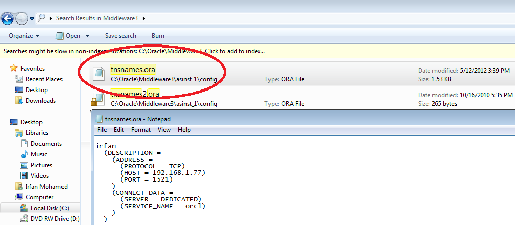 Orafaq Forum Forms Getting Ora 12154 Tns Error When Running A Form