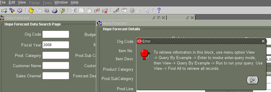 Orafaq Forum Forms Error To Retrieve The Information In This Block Use Menu Option View In