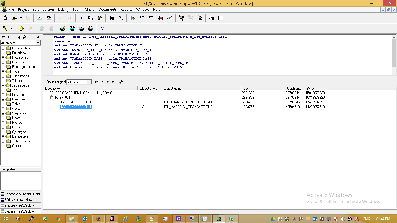 Orafaq Forum Sql And Plsql Query Dead Slow