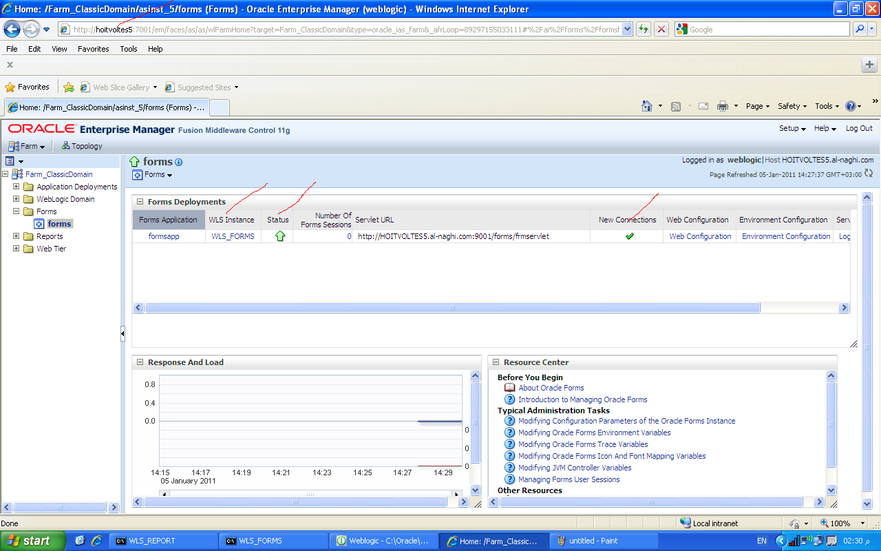 Orafaq Forum Forms Error Appears In Form Builder 11g And Weblogic Server